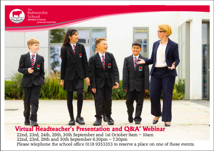 Headteacher's Welcome - The Bulmershe School